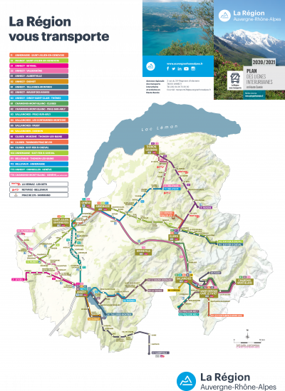 Réseau "Cars Région Haute-Savoie" - Transports de l'Ain